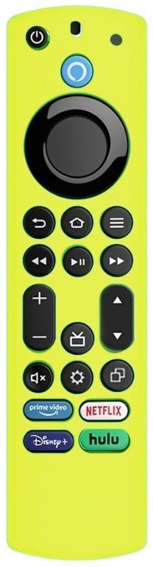 ファイアTV スティックリモコンカバー 音声認識コントロール 4KMax用 シリコンカバー 耐衝撃 防傷 防汚 防水 丸洗い可 全体保護 ソフトカバー 滑止対応【防汚・耐衝撃】シリコン素材が汚れや傷、日常的な衝撃からリモコンを守ります。手触...