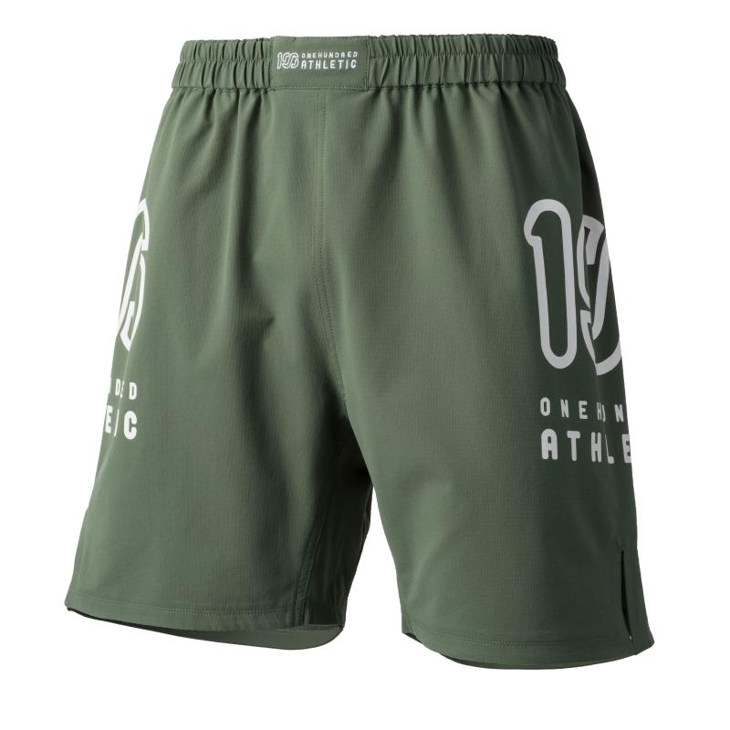 [ONEHUNDRED ATHLETIC] 100A DRY GRAPPLE SHORTS *3G Type-ASサイズ：ウエスト68〜86cm、股上29cm、股下14cm、裾口幅27cmMサイズ：ウエスト72〜90cm、股上30cm、股下...