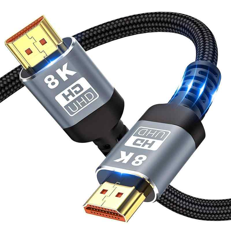 HDMI ケーブル 超高速8K HDMI2.1規格 タイプAオス - タイプAオス