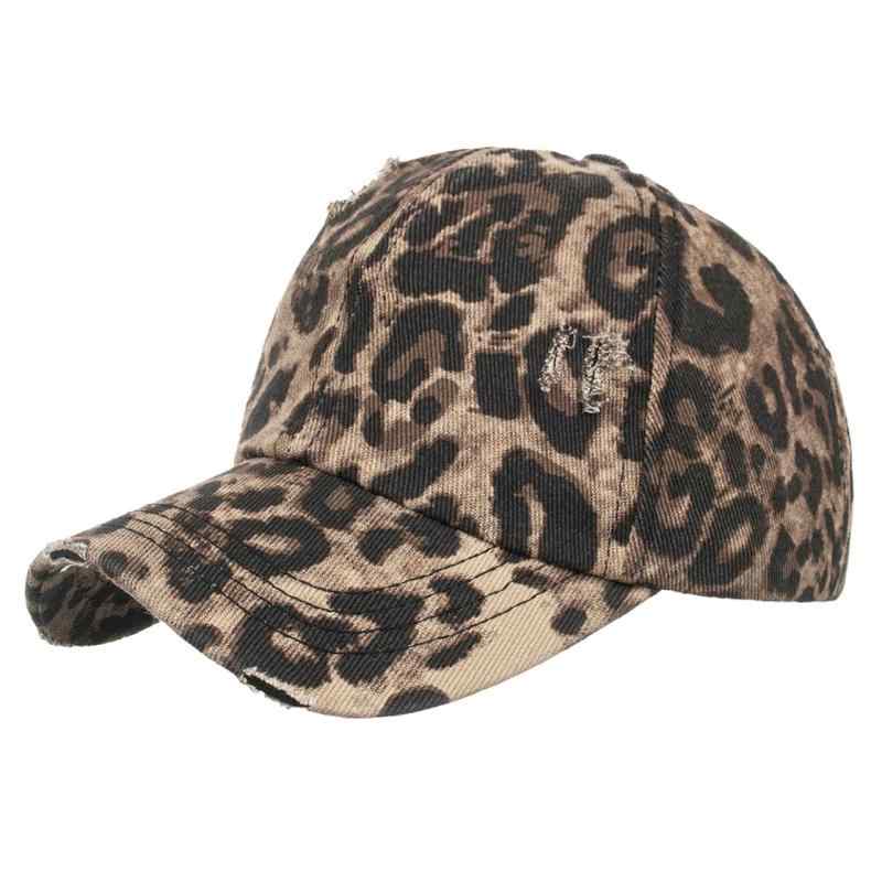 [バズ セレクション] 帽子 BBキャップ ヒョウ柄 ツバ キャップ おしゃれ ダメージ加工 かっこいい レディース CAP404ヒョウ柄 に ダメージ加工 の入った バックのクロスデザインが おしゃれ な レディース 向けの カジュアル ...