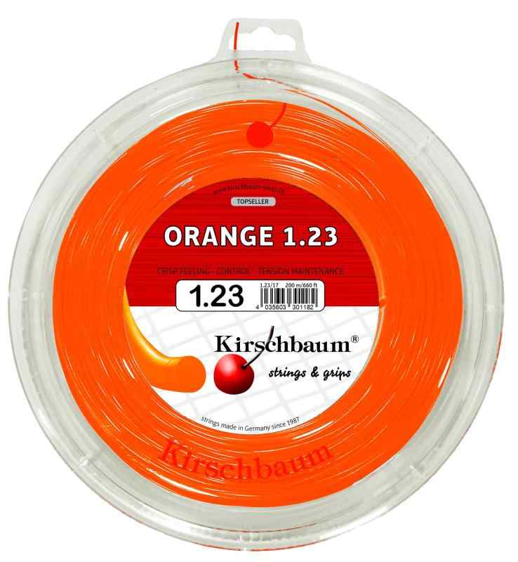 Kirschbaum(キルシュバウム) Super Smash Orange 123-200m roll KB-SSOR-R オレンジ 123ドイツ製素材:ポリエステル