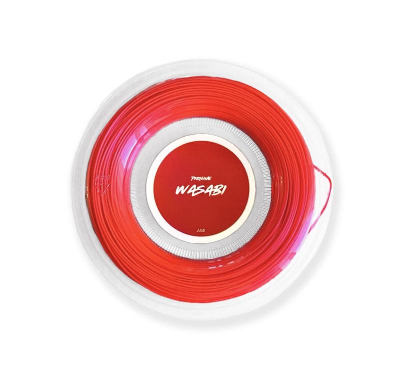 TOROLINE トロラインWasabi Pink ワサビピンク テニス ストリング ガット ポリポリエステルオールコートプレイヤー中上級者向けスピンを掛け柔らかさを求めている方