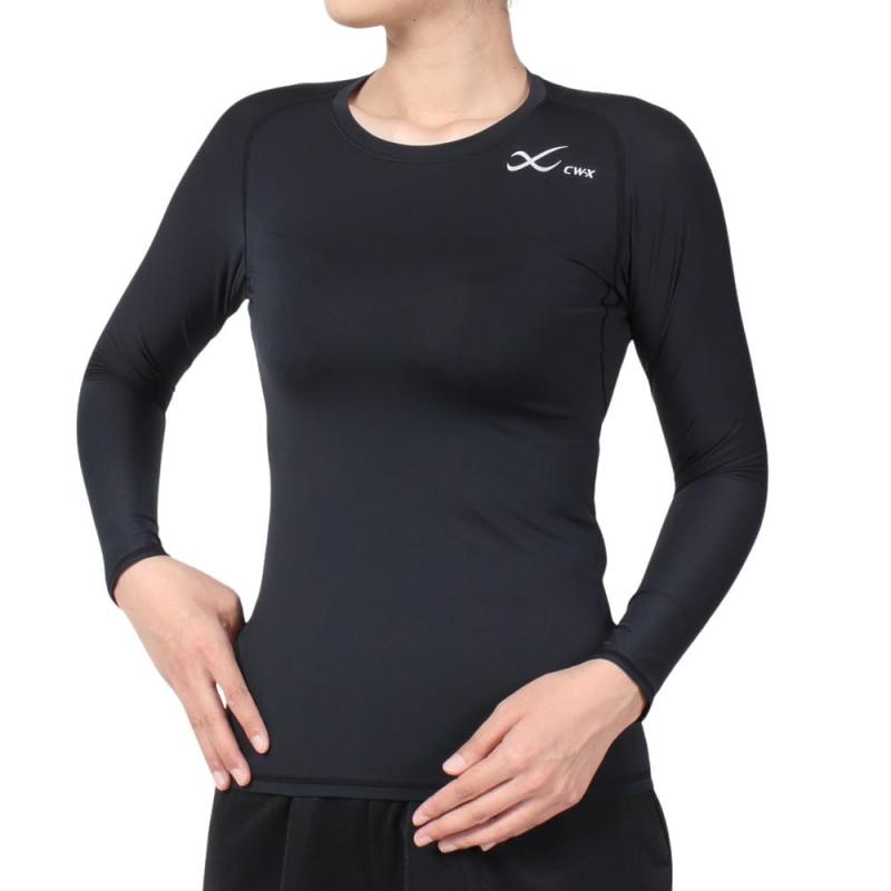 CW-X(シーダブリューエックス/ワコール) 機能性トップスSECOND BODY 2.0 吸汗速乾 UVカット率90%以上 抗菌防臭 CHY029レディースSIZE:L バスト/身長 メーカー表示サイズ:86cm~94cm/154cm~1...