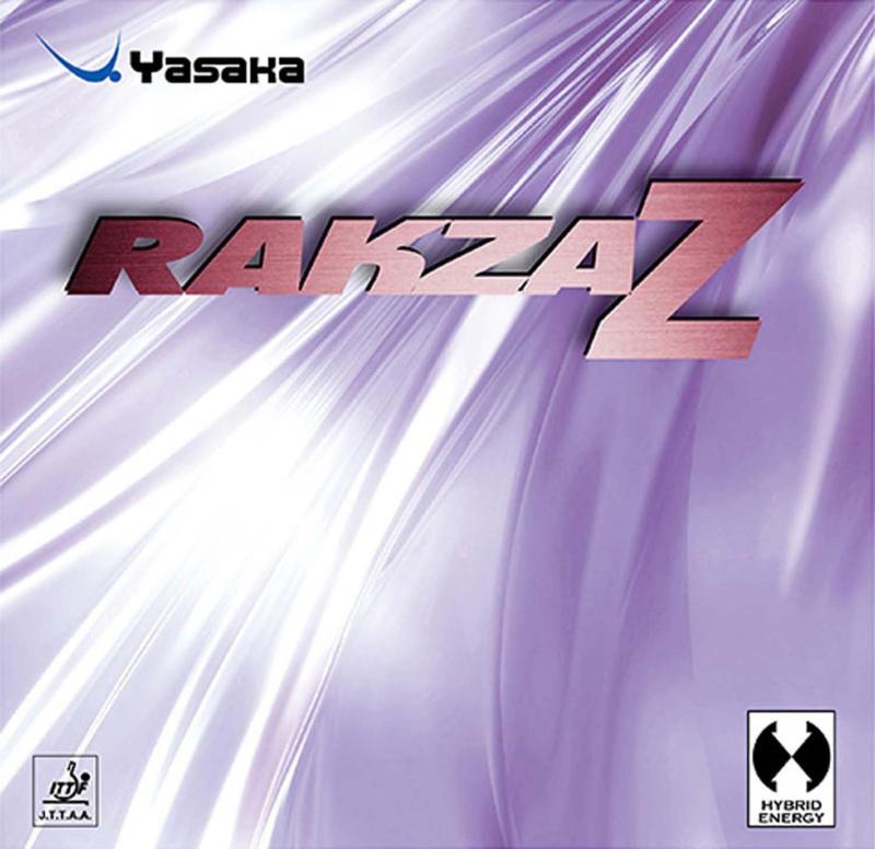 ヤサカ(YASAKA) 卓球 ラバー ラクザZ 裏ソフト ハイブリッドエナジー型 アカ 特厚 B87
