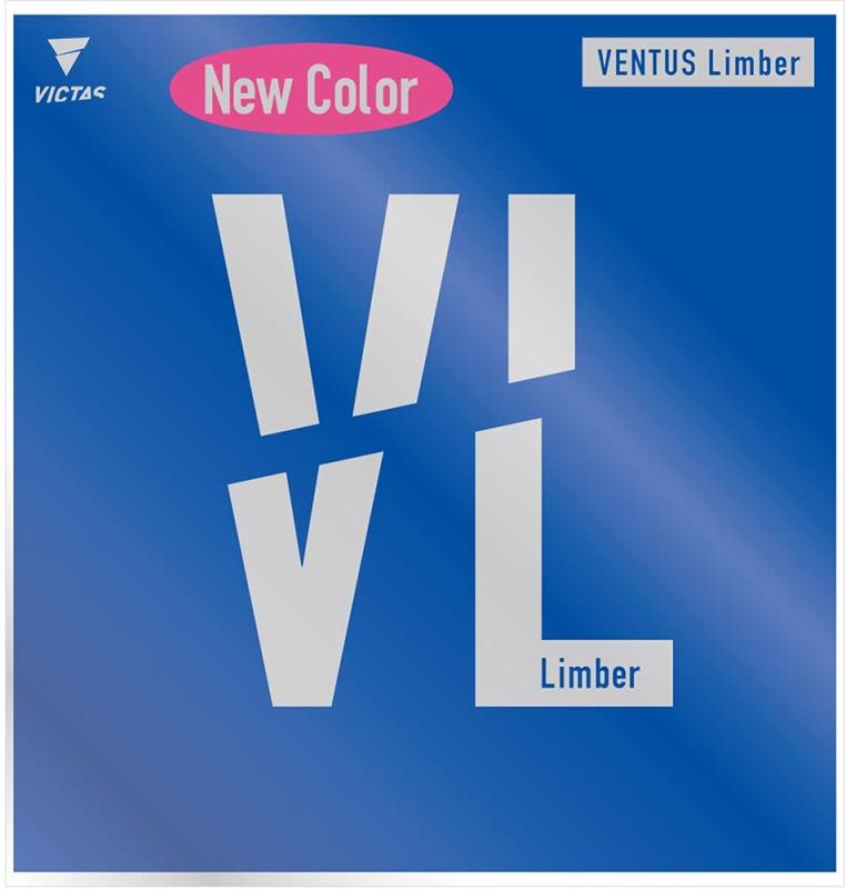 ヴィクタス(VICTAS) 卓球 ラバー ヴェンタス リンバー VENTUS Limber ハイエナジーテンション裏ソフト レッド/ブラック/ピンク 200010