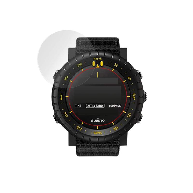 ミヤビックス 2枚入 SUUNTO CORE Alpha Stealth/All Black/Black Yellow/TX Black Red 用 光沢 保護 フィルム 防指紋 防気泡 日本製 OverLay Brilliant対応機種 ...