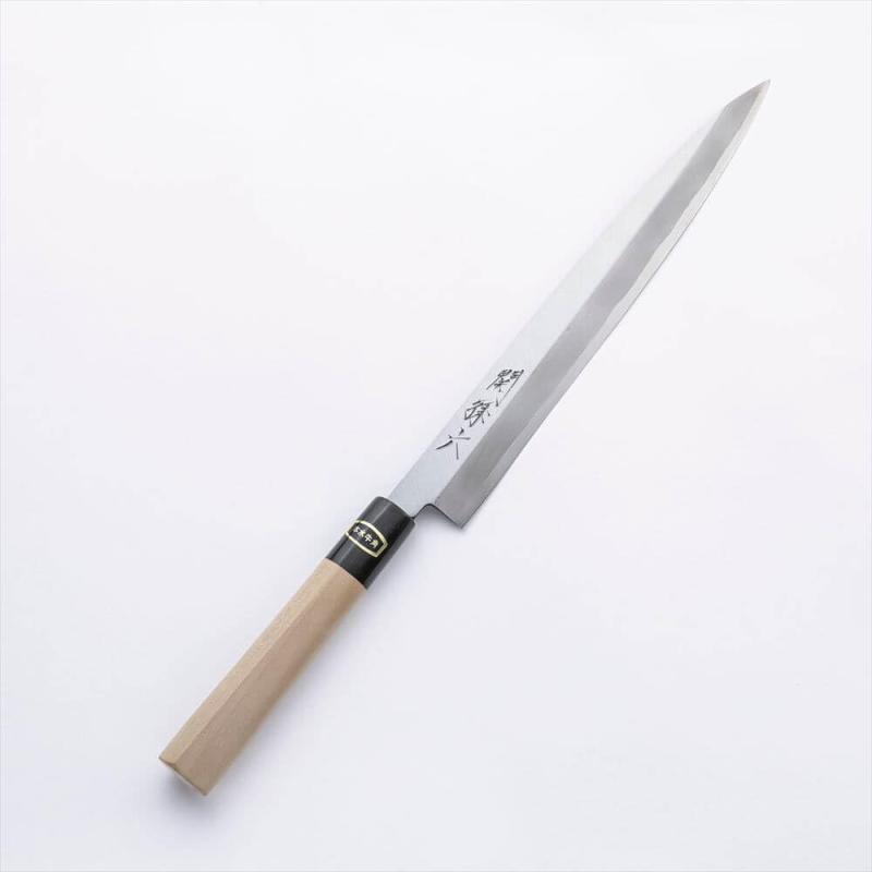 貝印 KAI 関孫六 白紙鋼（白紙2号） 柳刃 240mm 和包丁 刺身 本格刃付け 高級包丁 日本製 鋼 AK2284