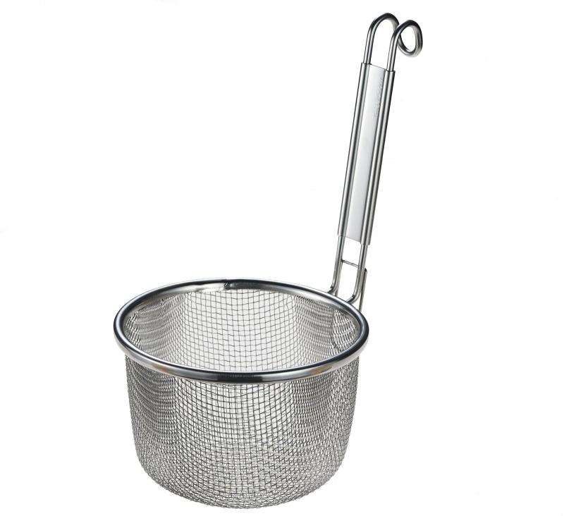 新越ワークス TS 家庭用ラーメン振りザル UCHI-TEBO 041306サイズ(約):外径140×深さ90×柄長164mm生産国:日本素材・材質:網/18-8ステンレス