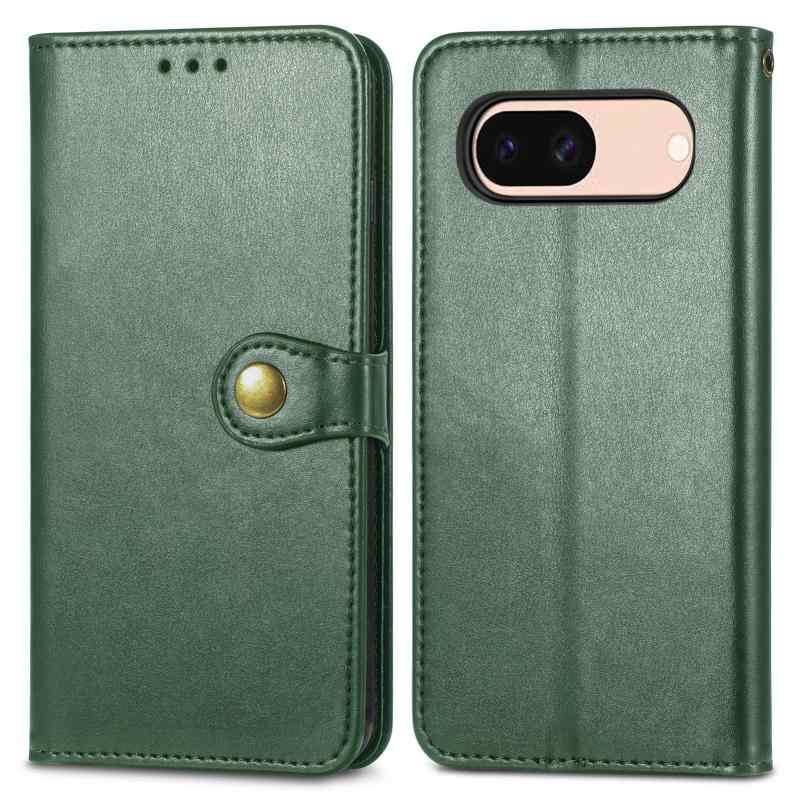 for Google Pixel 9A ケース 手帳型 ビジネスフリップノートレザーケースシンプルなレトロなファッション携帯電話ケース防水と汚れた携帯電話ケース多機能財布収納付きスタンド携帯電話シェサポートモデル： for Google P...