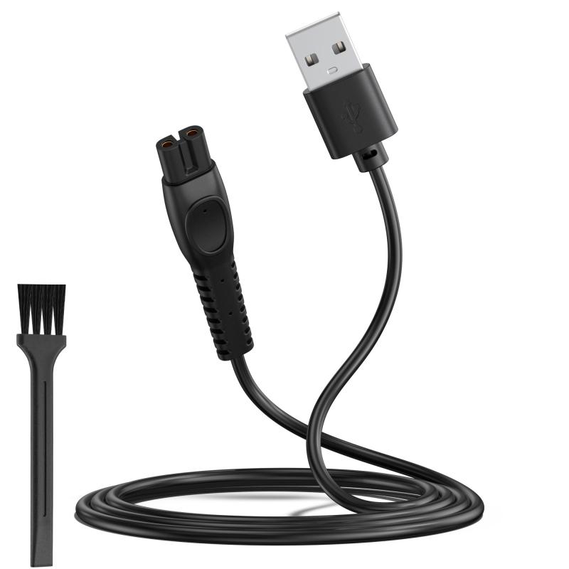 For Philips用 シェーバー 5V出力 対応 フィリップス USB充電ケーブル PQ888 S8850 X5005 OneBlade用 QP28344 MG9510 MG7910シリーズ 髭剃り 1m 高耐久for Philips専...