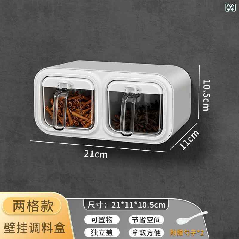 調味 料 ケース 家庭 用 キッチン ハイエンド 用品 一体多格収納塩味精瓶塩缶味付け セットブランド: なし輸入ですか: いいえ貨物番号: Ctwh009材質: その他詰め調味料タイプ: 固形調味料産地: 台州ロゴを追加印刷する: いいで...