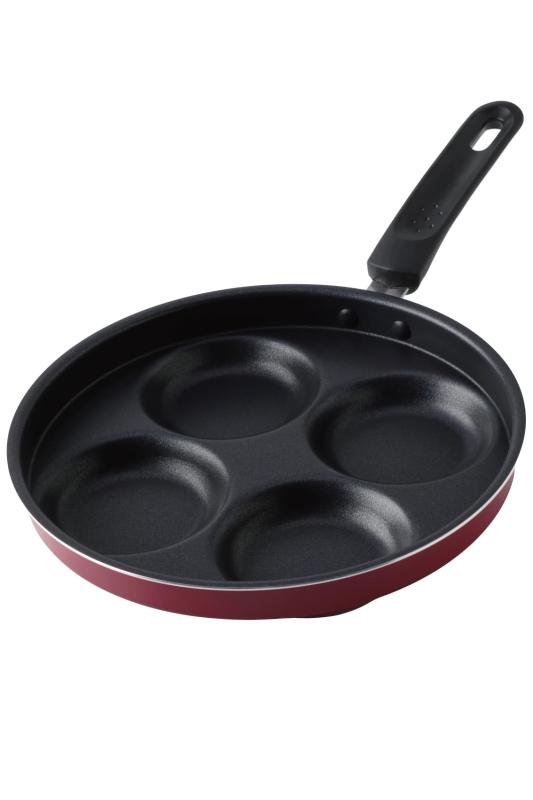 クイーンセンス QUEEN SENSE 目玉焼き フライパン エッグパン| 4つ同時に作れる 時短調理 忙しい朝の味方QUEEN SENSE（クイーンセンス）の万能型フライパン4口ローリー エッグパン【忙しい朝の味方】一度に色んな料理を調理...