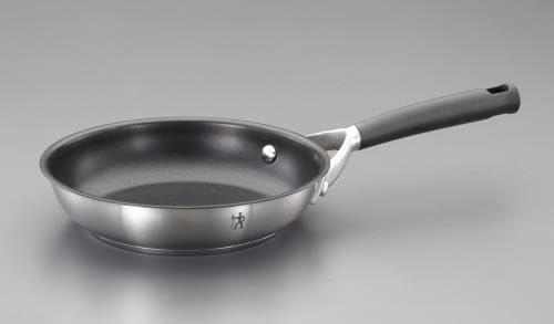 エスコ(ESCO) フライパン(ステンレス製・ナノテクコート)