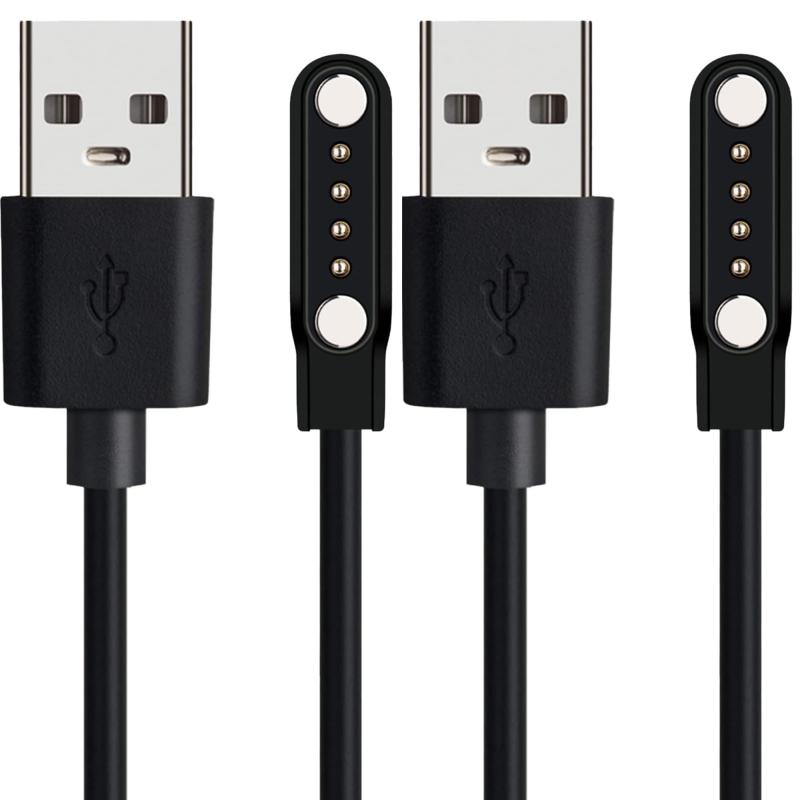Lamshaw for Kemeskin OPENEAR Bone X4 骨伝導イヤホン ケーブル,水泳用イヤホン充電器 USB 磁気充電ケーブル 磁気吸着 1メートル コンパクト 充電コード 持ち運び便利 軽量 対応 Kemeskin O...