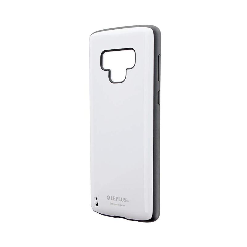ルプラス Galaxy Note9 SC-01L/SCV40 耐衝撃ハイブリッドケース「PALLET」 ホワイト LP-GN9HVCWH[耐衝撃] 艶やかな色と手に馴染みやすい曲線形状ケース内面には耐衝撃構造を施した衝撃吸収ケースストラップ...