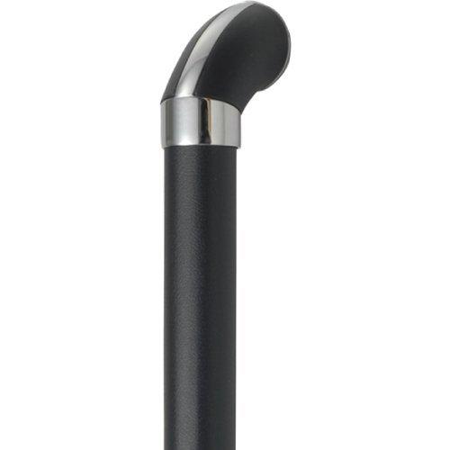 内外 L型手すり moderno uno モデルノ 黒レザー調シート 600mm×450mm MD-MP-564-FCM 1セット手すり棒(φ):35手すり長さ(mm):600x450ブラケット(仕上):クローム