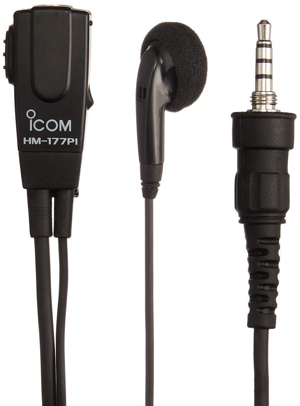 アイコム 小型イヤホンマイクロホン IC-4300用 HM-177PI入数:1個品名:小型イヤホンマイク対応機種:IC-4300質量(g):55
