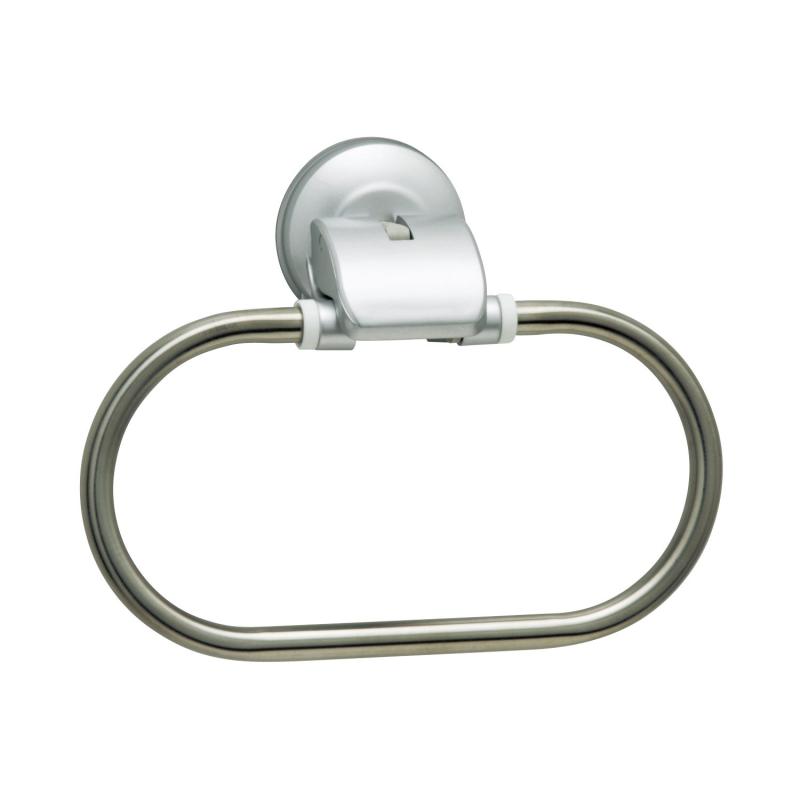 レック SG タオルリング (タオル掛け) レバー式 吸盤 K-808サイズ:17×4.5×13cm耐荷重:3kg取付方法:吸盤(レバー式)レバー式吸盤でしっかり取り付けられる。付け外しは、レバーを上下するだけで簡単。サイズ: 17×4.5...