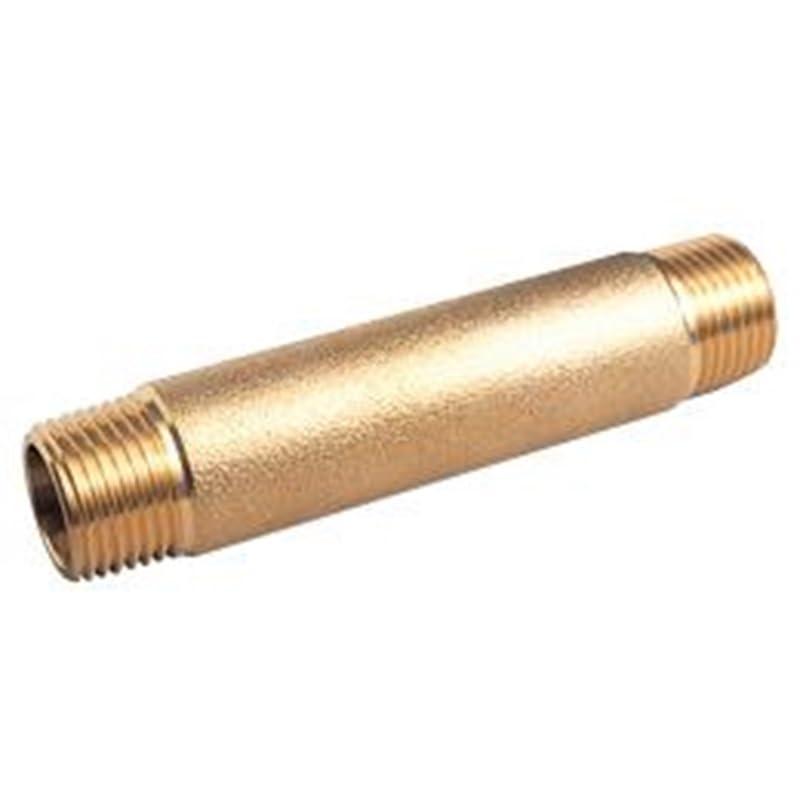 BC長ニップル 25×100L 配管 部材 OK687L●材質：CAC406C●呼径：25mm●長さ：100mm
