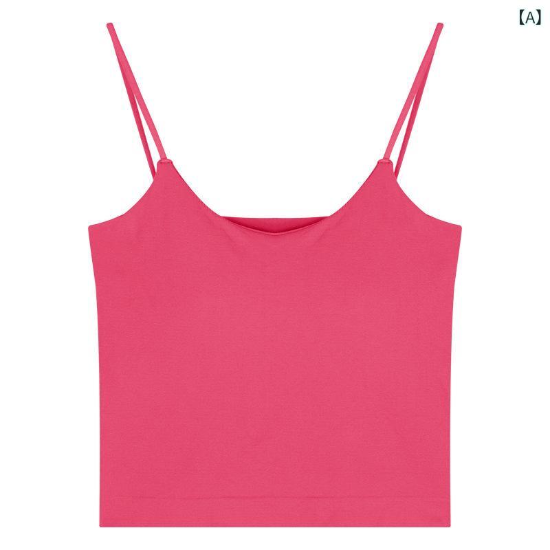 3個セット夏の 新しい セクシーな ホット ガールの 必需 品、 女性 用の 無地の 美しい バック サスペンダー、 快適で 通気 性が あり、 胸 パッドが 内側と 外側に 付属 して います。生地名: ナイロン主な生地構成: ナイロン製...