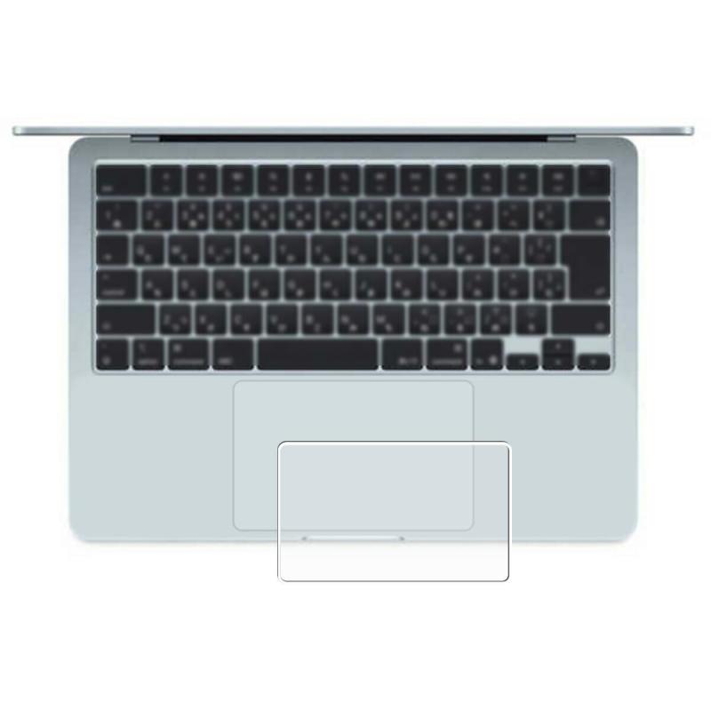 ClearView MacBook Air M4 2025 13インチ用 タッチパッド専用保護フィルム 気泡レス 日本製