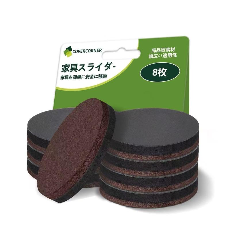 COVERCORNER Plasticflim furniture sliders for hardfloor new