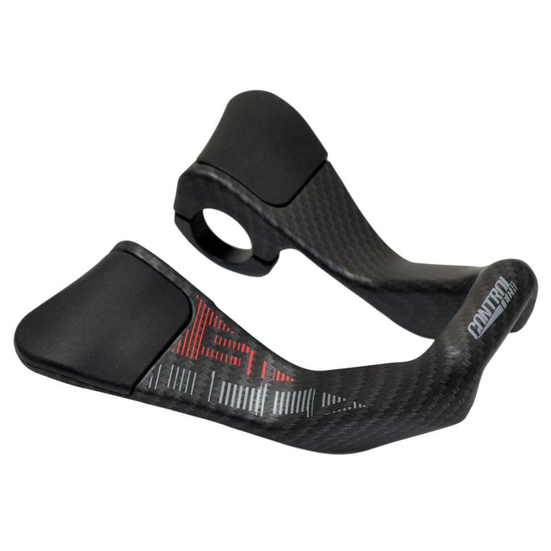 Controltech Sirocco Aero mini clip-on Bike Aerobar Road/Time Trial/Triathlon, CH2612- Material: Reinforced Engineering P...
