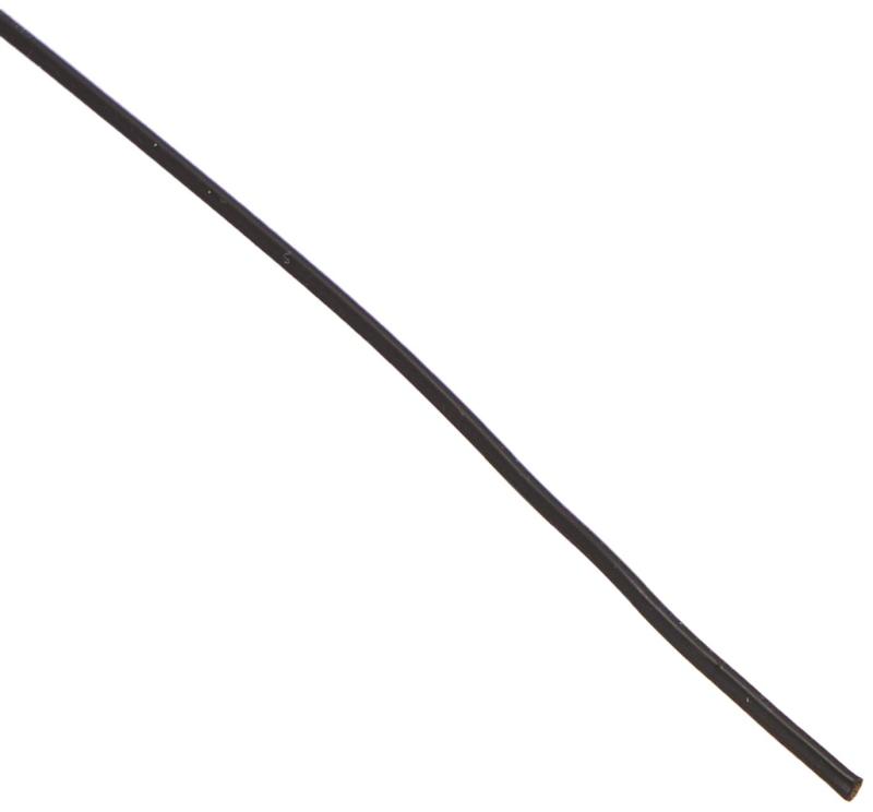 日星電機 フッソ樹脂絶縁電線 FN-2 黒 10m 600VFEP0.5SQBK10M色:黒芯数:1全長(m):10定格:600V外寸(mm):1.4素線数(本)/素線径(mm):19/0.18最高使用温度:200℃
