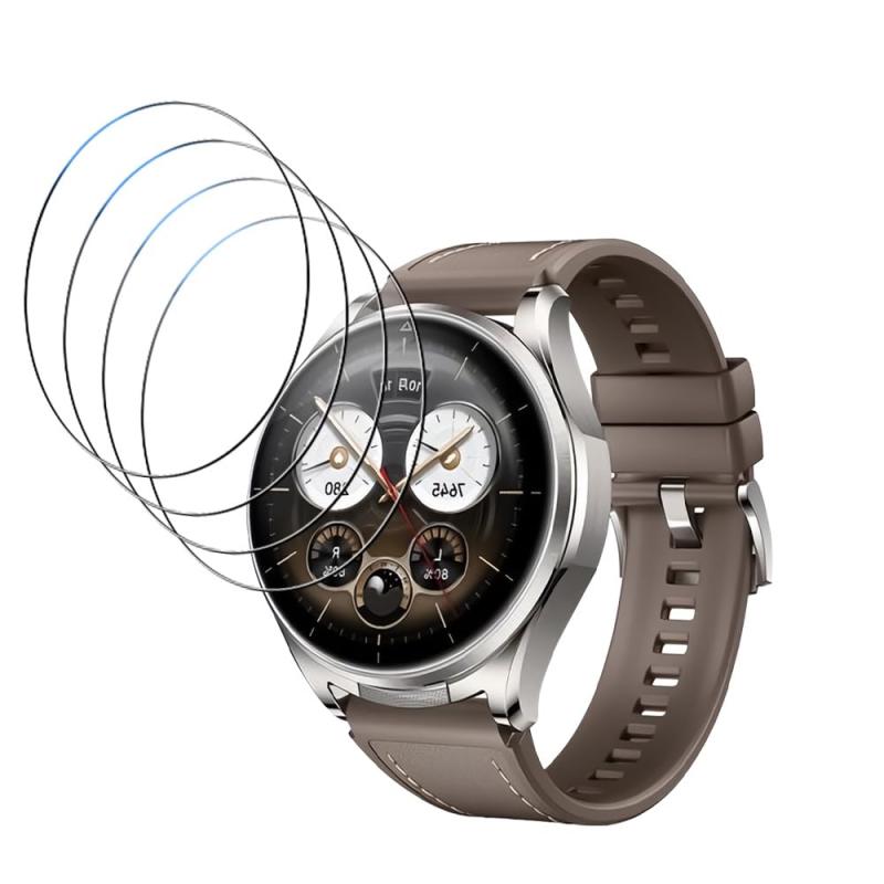 【4枚セット】For スマートウォッチ HUAWEI WATCH Buds 2 1.5インチ 保護フィルム 【BAOLINTX】TPU製 全面保護 撥油性 指紋防止高感度 装着簡単 24時間内気泡自動消え 反射低減 高透過率 HUAWEI ...