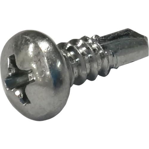 KAMIYAMA ユニポイントドリルねじ PANタイプ ゼロクロメート 4x13（1000本入） UP-PAN-0C-413●全ねじ