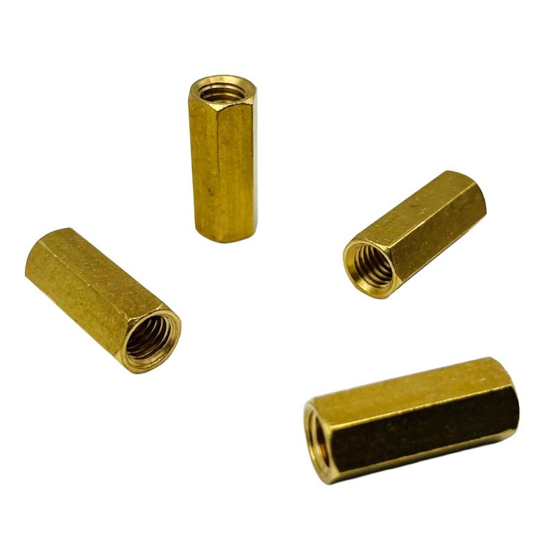 LISPHOS バイク用 ナット M8 マフラー固定用 ロングナット カスタム アクセサリー部品 25mm ゴールド【バイク用M8ナット】この六角ナットは、M8、ピッチ1.25、長さ25mmのロングナットです。真鍮のゴールドカラーが美しい見...