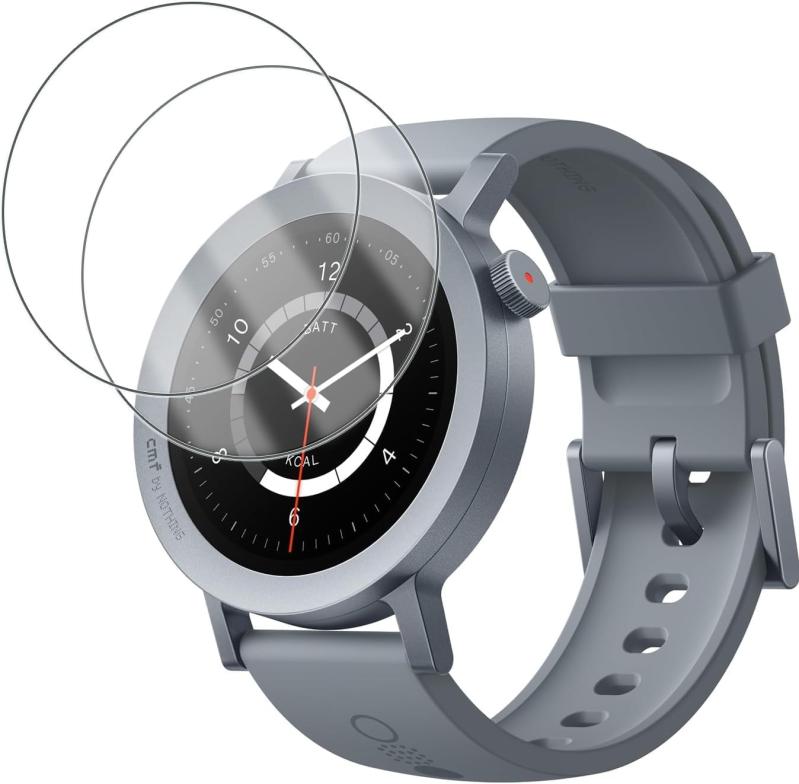 Gosento For CMF Nothing Watch Pro 2 ガラスフィルム 2.5Dラウンドエッジ加工 日本旭硝子素材AGC 高透過率 強化ガラスフィルム 硬度9H CMF Nothing Watch Pro2 対応【2枚セット...