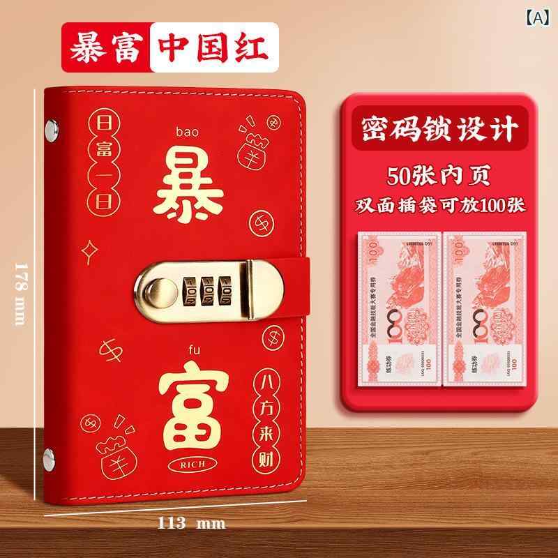 現金を 貯める ための 在庫 豊富な パスワードロックマネーブック、大 容量、 現金を 収納 できる マネー ブック、 1 万 円を 収納 できる マネー ブック製品カテゴリー: ノートブランド: チェンジンカバー素材: 模造革カバーの色:...