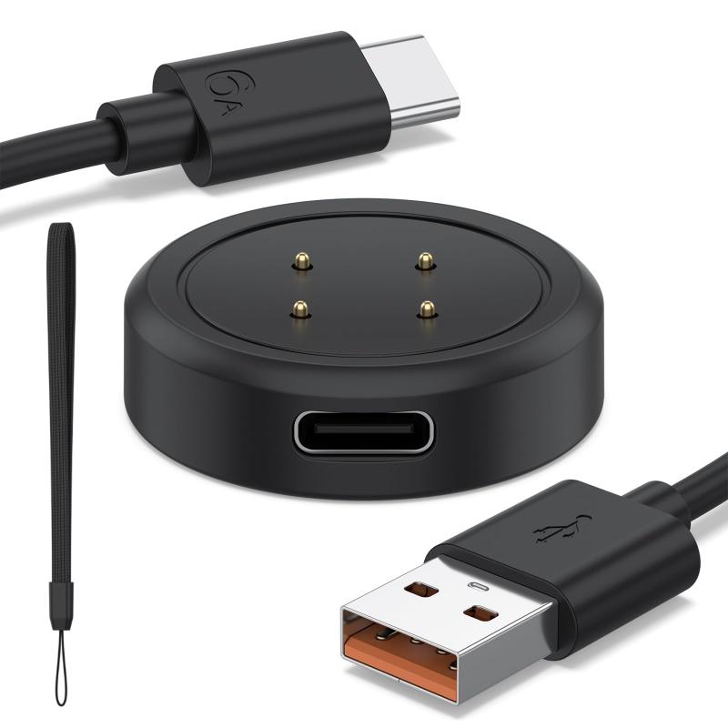 【1+1】Google Pixel Watch 3/2 用充電器 充電ドック1個 + USBデータケーブル1本 軽量 小型 持ち運び便利 USB C充電 高耐久（Pixel Watch 1には対応していません）【幅広い互換性】 このマグネッ...
