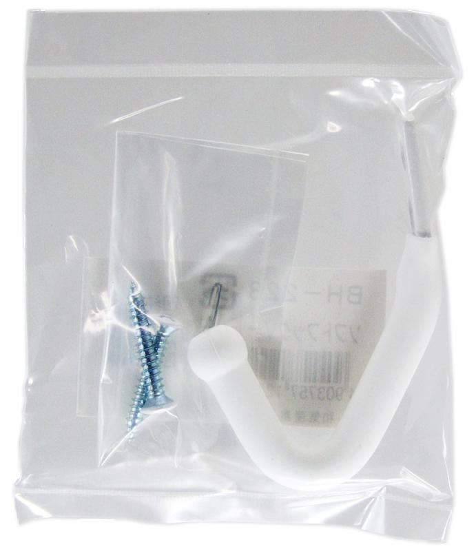 和気産業(Waki Sangyo) ソフトフックVIII 白 BH-228材質:鉄・シリコン 粉体塗装タッピングネジ:3mmx20mm 2本入り使用荷重:6kg取り付ける際はキリなどで下穴を開けてください。