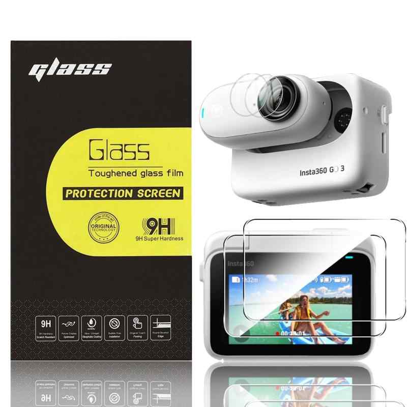 超薄ガラス液晶保護フィルム Insta360 カメラ用