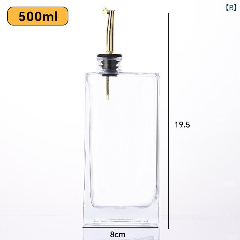 クロス ボーダー 台所 用 500 ML , 16 oz , 油と 酢 ディスペンサー セット , オリーブオイルボトル 醤油 ディスペンサーブランド: バンショア輸入するかどうか: いいえ材料: ガラス容量: 500mlネイキッドボトル,...