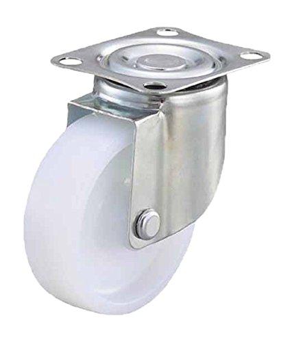 ワコー エアーキャスター(自在車) 100mm ナイロン車 ALG100N許容荷重(kgf):82車輪径D(mm):100車輪幅(mm):25取付高H(mm):122取付座A×B(mm):100×58取付ピッチX×Y(mm):82×40取付...