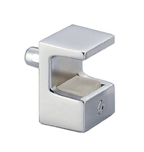 スガツネ工業 ITALIANAガラス用棚受 IT1611型 IT1611-4040質量(g):98材料:亜鉛合金(ZDC)/ABS樹脂/エストラマー(TPE)ガラス厚(mm):8仕様:ピンタイプAサイズ(mm):4
