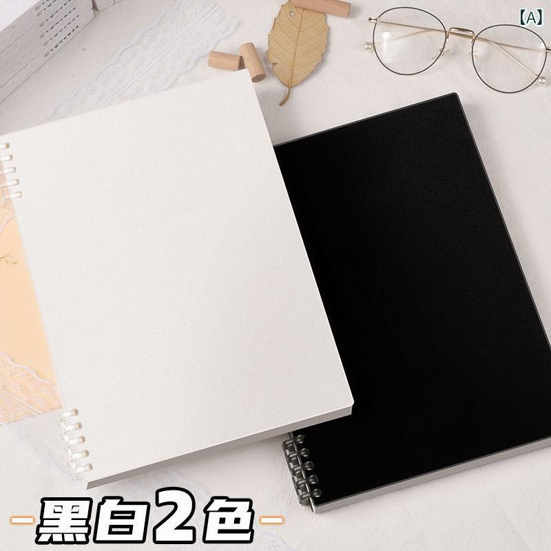 入学に 必要な b 5 シンプルな バインダーは 白黒を 取り外して、 初めての 大学生の 大学院 受験の 仕事 記録を 手に 入れません。製品カテゴリー: ノートブランド: バイシュオカバー素材: PPカバーの色: 大きいB5,中A5,特...
