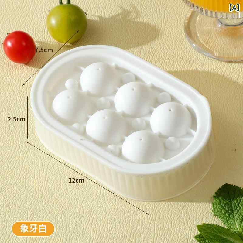 蓋 付きの 新しい 家庭 用 球形 製氷 皿、 取り外しが 簡単な 球形 製氷 皿、 食品 グレードの シリコーン 製氷 皿ブランド: その他輸入するかどうか: いいえ商品番号: 6ボール製氷皿材料: PP+TPRORIGIN: 義烏ロゴを...