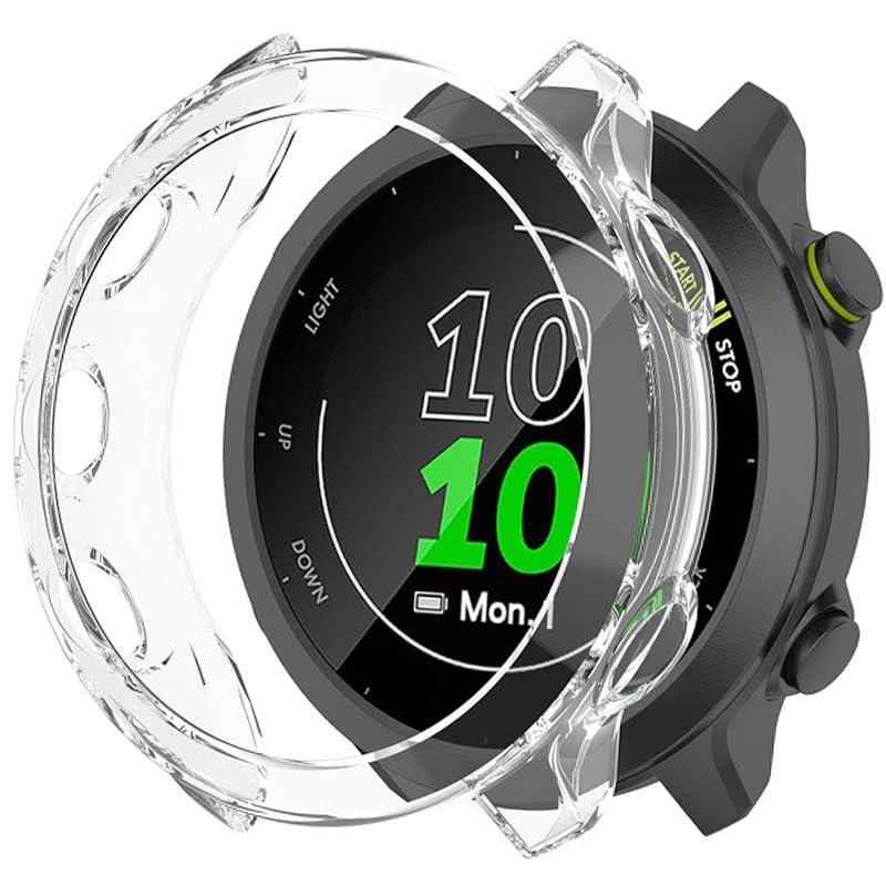 FINON for Garmin Forerunner 55 用 ケース バンパーケース 軽量 簡易脱着 シンプル 簡易パッケージ