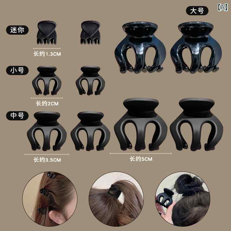 高馬の 尾の ヘア ピン 固定 神器の 丸子の 頭は かぼちゃの 髪の クリップの 後頭部を つかんで 崩れ落ちない ように します。材料: 混合材料商品番号: YYQ1442ブランド: ユナイテージュエリースタイル: パンプキンクリップ,...