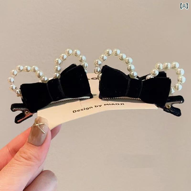 子供の 両面の 蝶結びの ヘア ピンの 赤ちゃんの かわいい 立体の ウサギの 耳の 対の 髪 飾りの 新年の トップの 髪 飾りの 卸売り材料: 生地商品番号: 20240110-1ブランド: いいえスタイル: 子供たち,かわいい処理プロ...