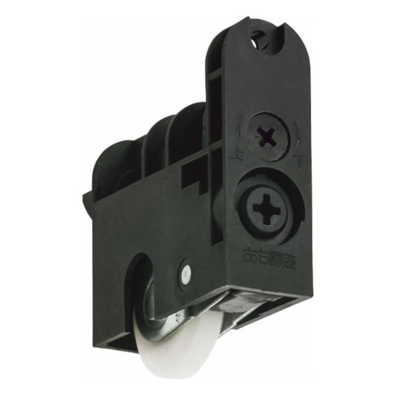 永大産業 EIDAI (エイダイ) TDB-S10B 2次元調整戸車 ブラック 上下・左右調整機能付き 樹脂カラー:ブラック機能:上下・左右調整機能付き