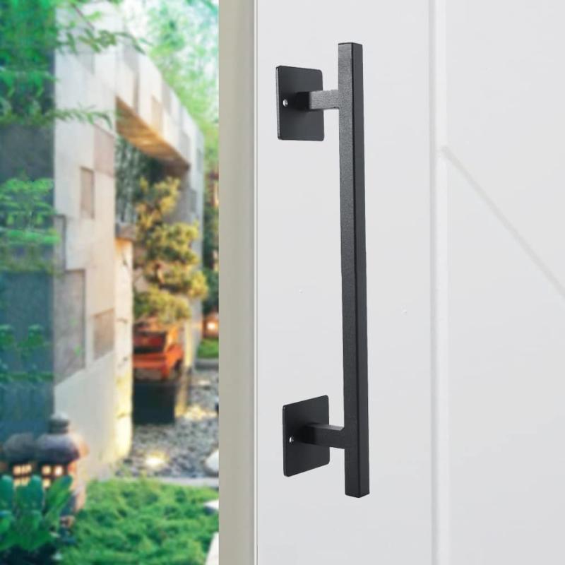 K07 納屋のドアハンドル 取っ手 取手 キャビネット ドア ゲート ネジ付き 取り付けが簡単ドアハンドル 納屋のドアハンドル 移動ドア レールゲート ハンドル