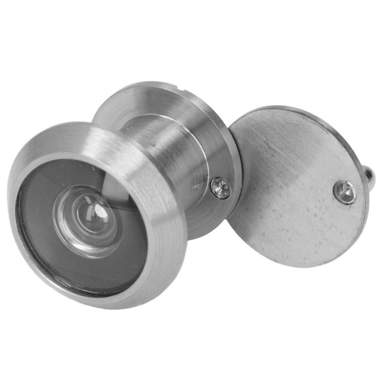 ドアメガネ 防犯用広角 ドアスコープ ドアビューア ドアの厚さ15-25mm 穴の直径14-20mm 取替用 一般用 銅製 ぞき穴 ホームセキュリティ カバー付き高性能：ビューアーの長さを適切に調整でき、ねじれ防止、滑り止め、こじり防止が可...