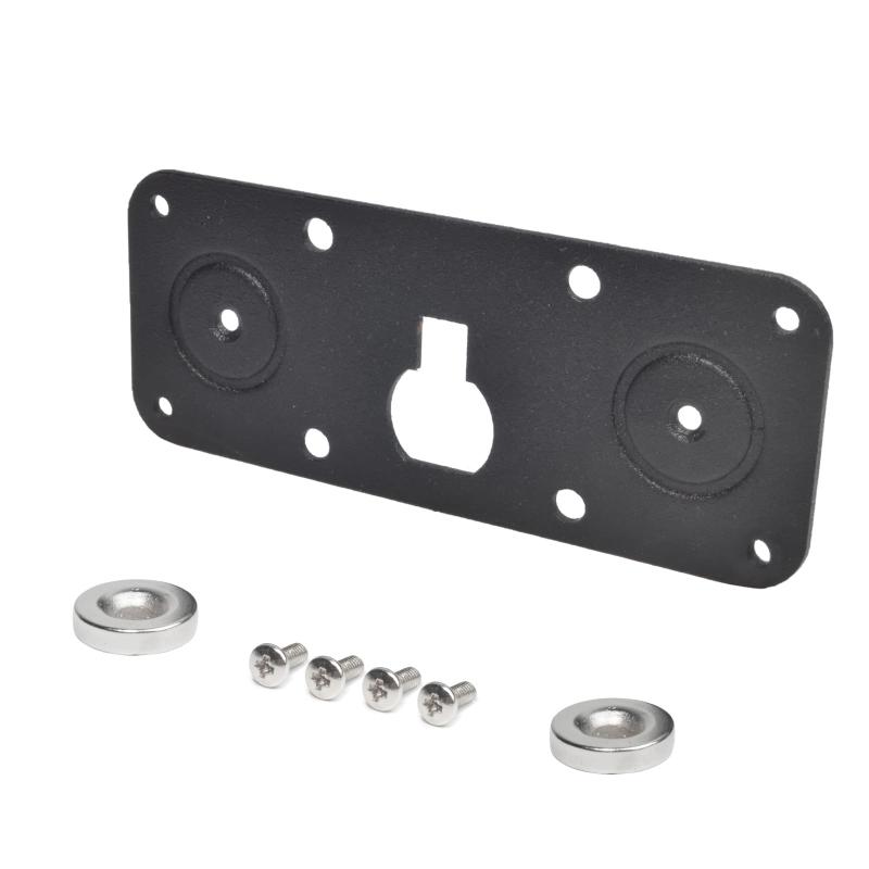 YNIBST コントローラー用ブラケット（MBF-1使用時） MBA-5互換品 IC-2730用 マグネット付属 アイコム対応●IC-2730対応のコントローラー用ブラケット●マウントベースMBF-1と組み合わせて使用●マグネット、ネジ付属...