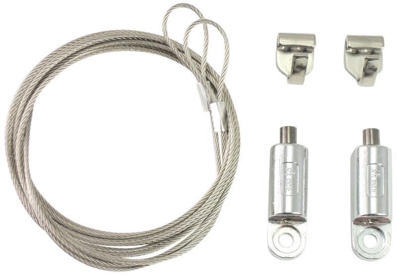 ベスト ピクチャーレール用ワイヤー吊金具パネル吊セット N-855●日本製●ベストピクチャーレール壁付用シリーズパーツセット●ワイヤー径1.2ミリ×1000ミリ●許容荷重 10kg以内●AD-1をパネルの両側に固定します。レールの溝にCF-...