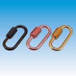 水本 アルミリングキャッチ アルマイト付 ブルー 線径5mm 長さ41mm B-477●D(mm)：5●L(mm)：41●S(mm)：7●使用荷重(kN)：0.39●E(mm)：5.4●B(mm)：13●色：ブルー